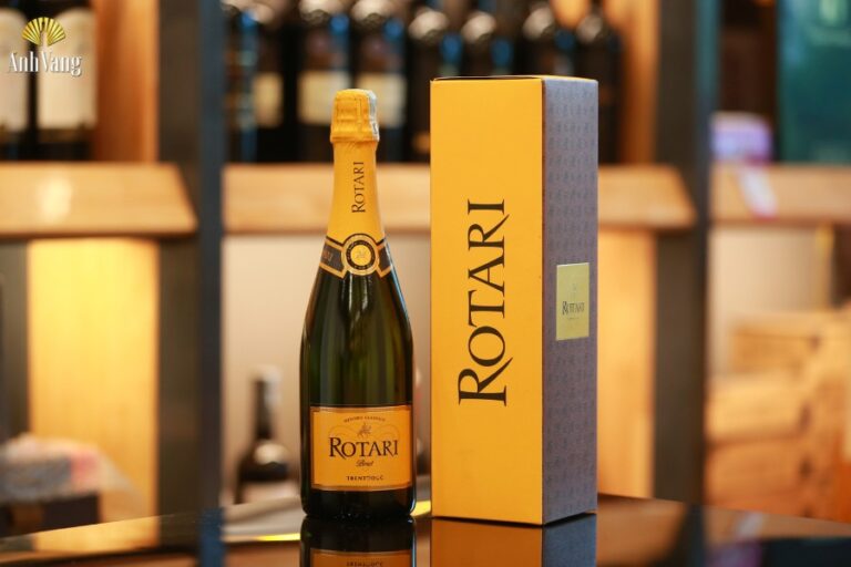 Rượu vang Ý Rotari Brut Metodo Classico Vang Nổ